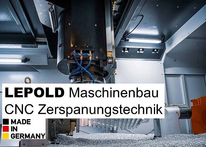 Zerspanungstechnik Frästechnik CNC-Fräsen LEPOLD Maschinenbau I CNC ...